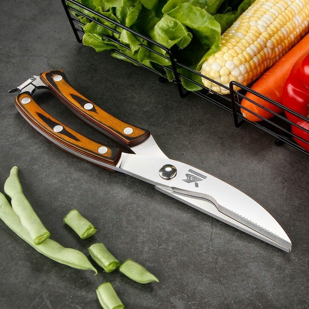 High Quality Strong Kitchen Shears Stainless Steel Poultry Fish Chicken ...