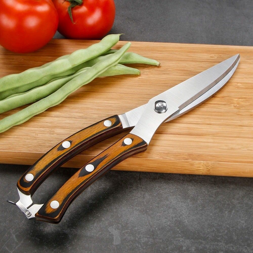 High Quality Strong Kitchen Shears Stainless Steel Poultry Fish Chicken ...