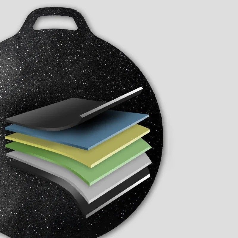 Korean Aluminum Roasting Pan with Grill Top - Nonstick BBQ Fry Griddle ...