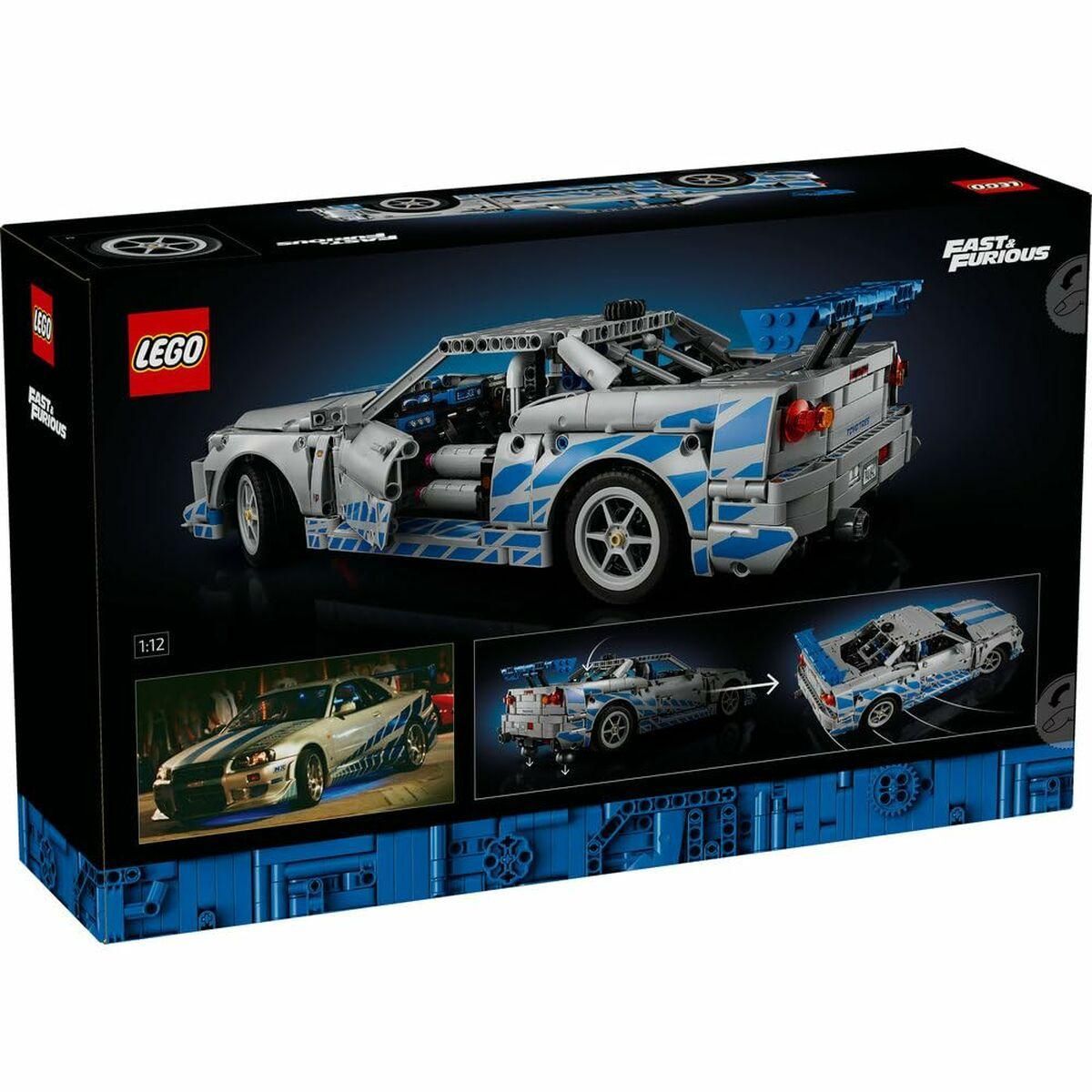 LEGO Technic Nissan Skyline GT-R (R34) Bausatz, silber kaufen bei Hood.de