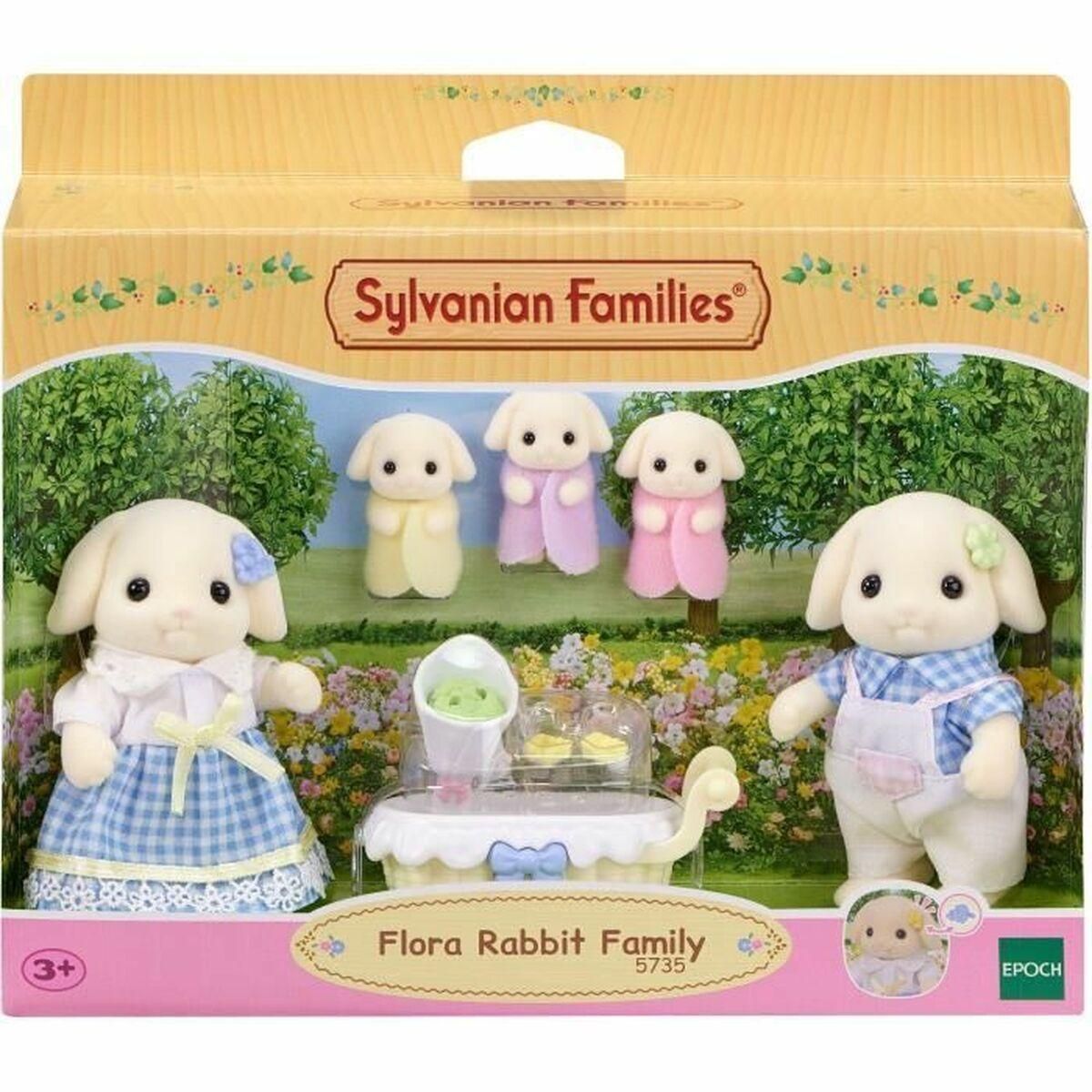 Figurine Sylvanian Families Famille Lapin Blier Weiß kaufen bei Hood.de