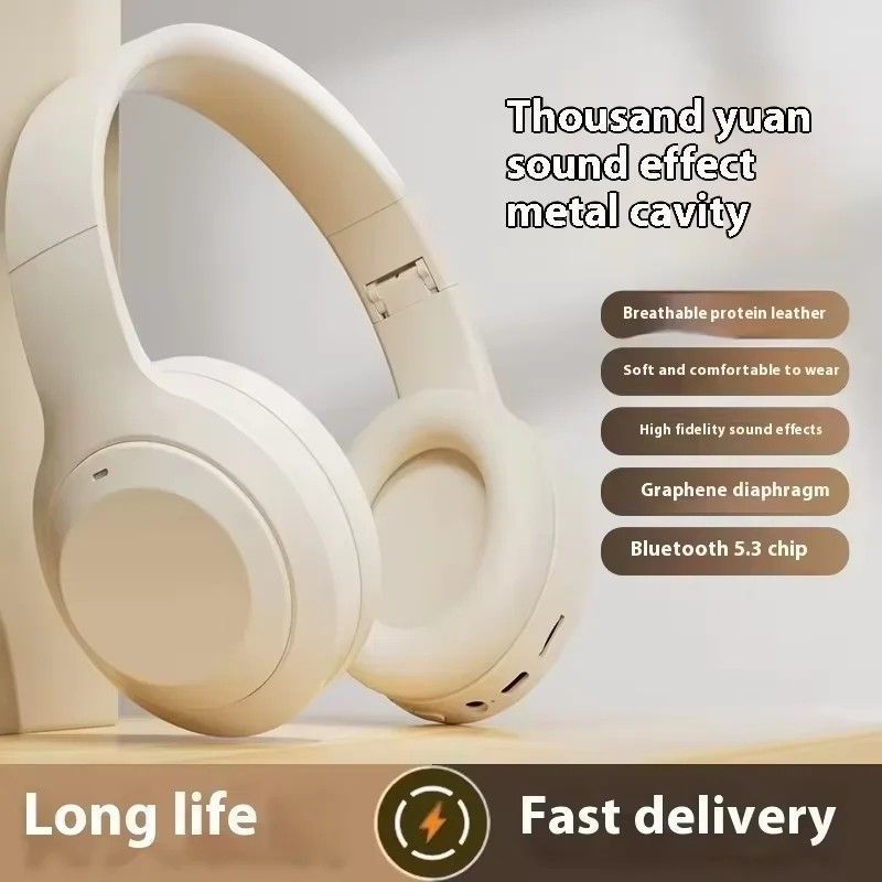 Bluetooth Over-Ear Headphones, Wireless Foldable Stereo Headset ...