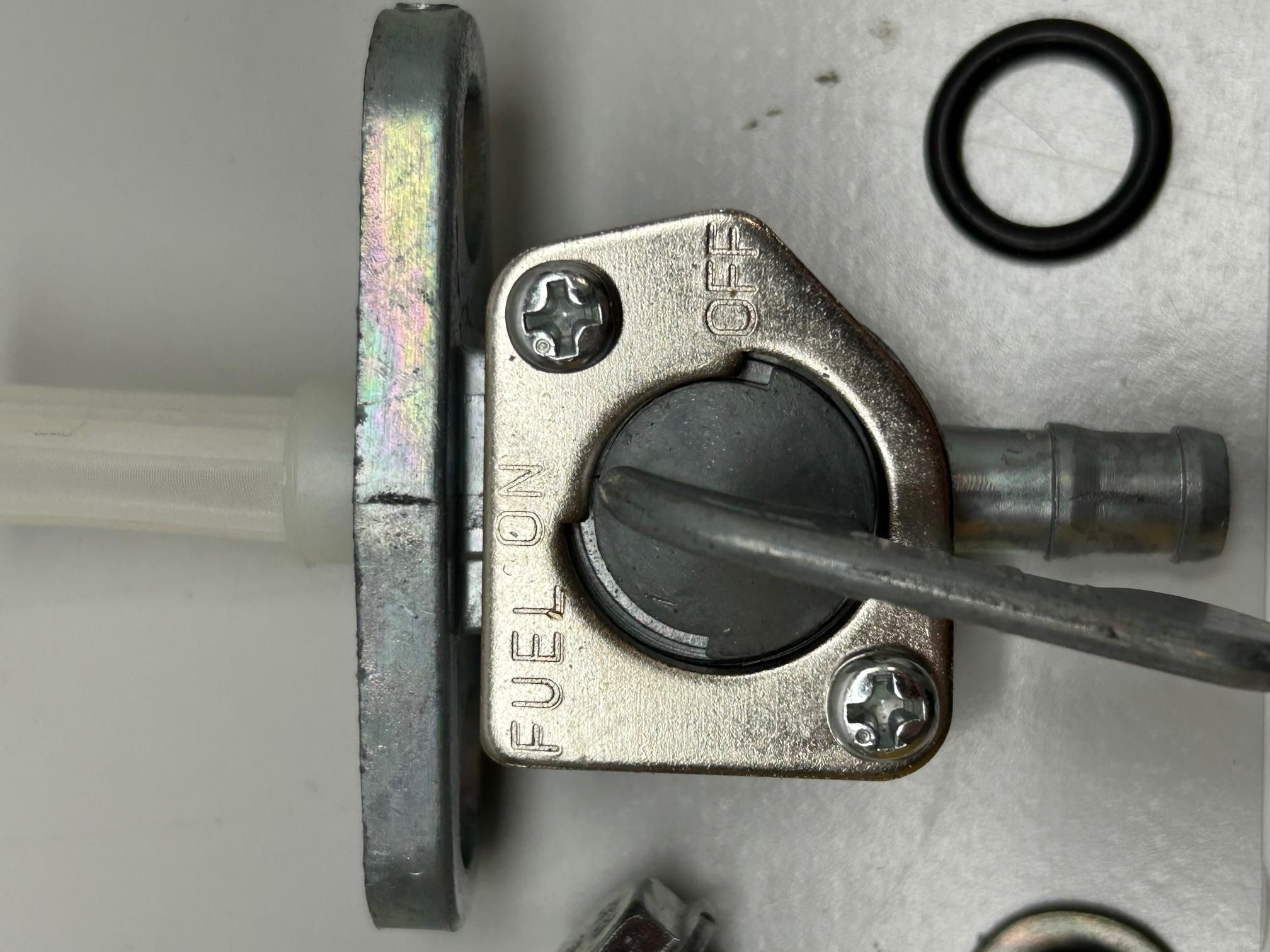 Benzinhahn fuel tap passt an Honda Cr 125 250 R 79-07 450 480 500 ...