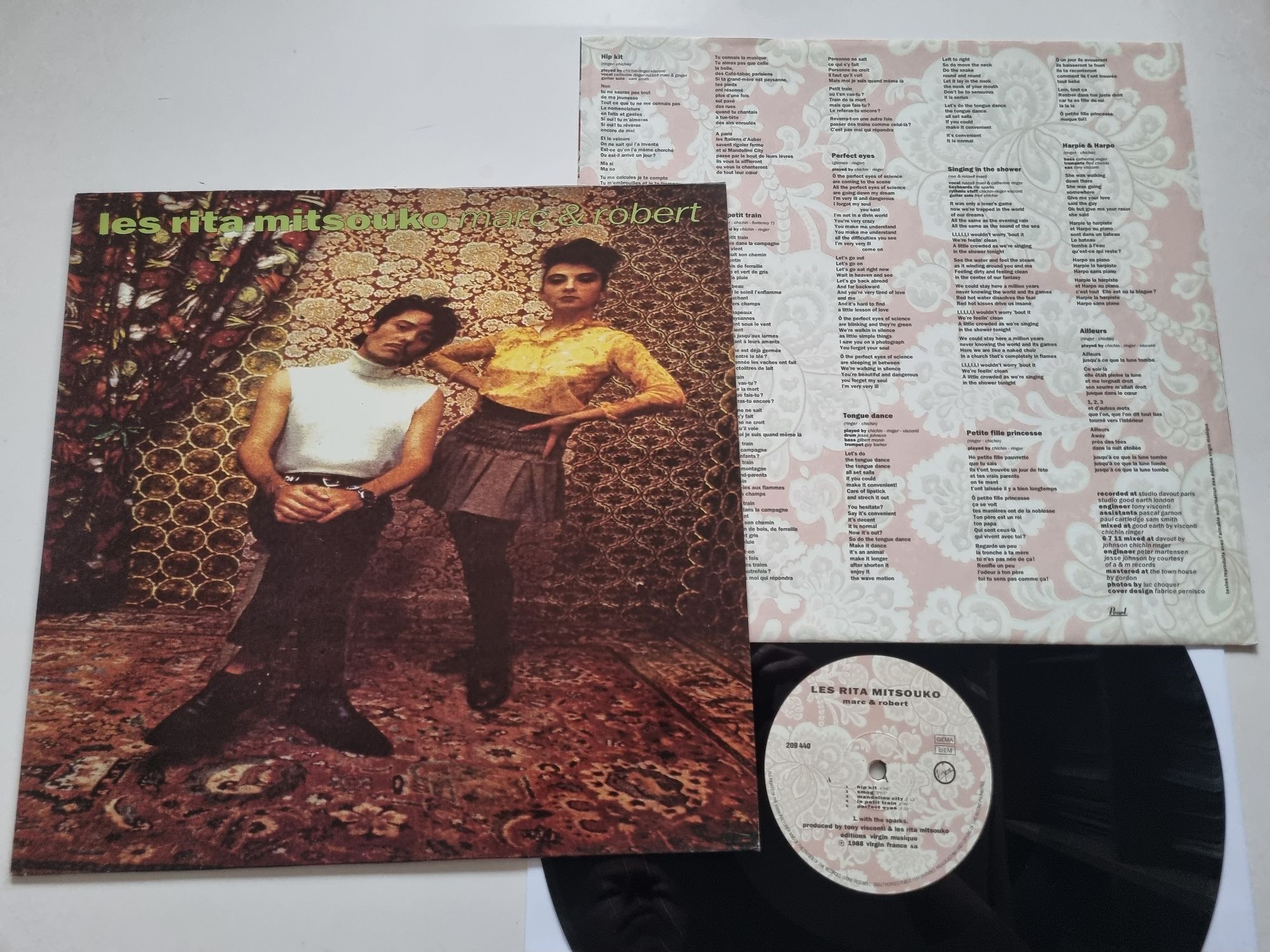 Les Rita Mitsouko - Marc & Robert Vinyl LP Europe gebraucht kaufen bei ...