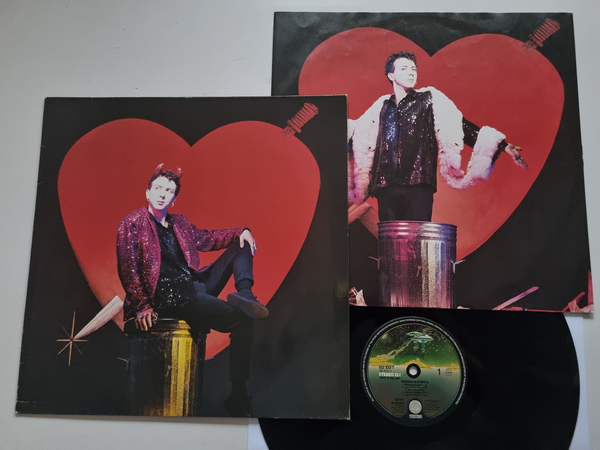 Marc Almond - Vermin In Ermine Vinyl LP Netherlands gebraucht kaufen ...