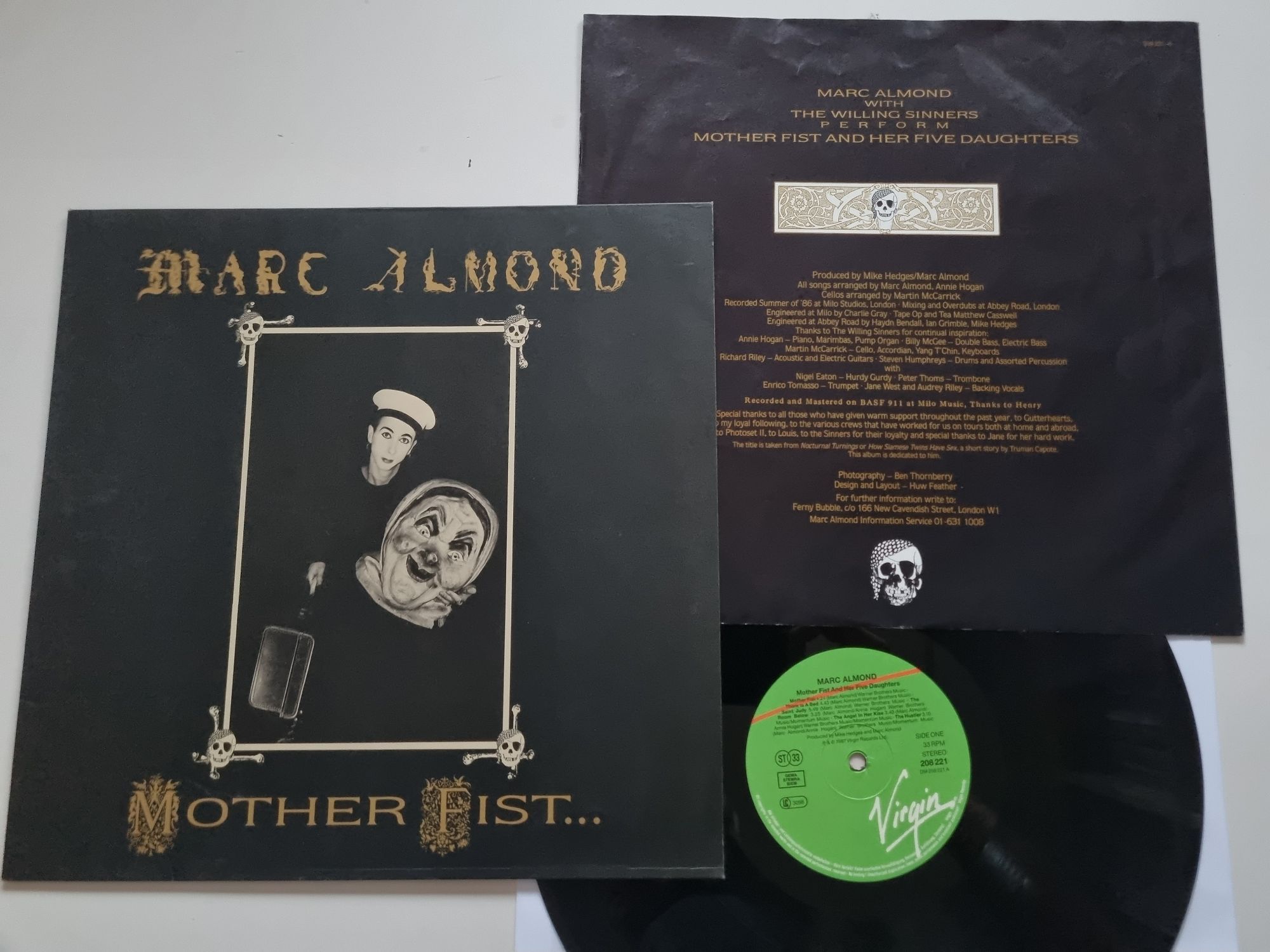 Marc Almond - Mother Fist And Her Five Daughters Vinyl LP Europe ...