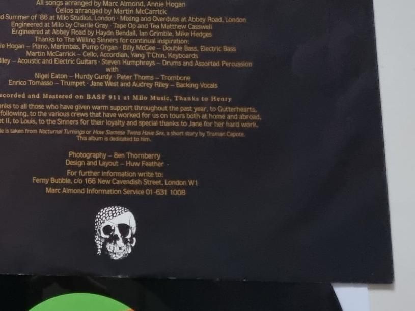 Marc Almond - Mother Fist And Her Five Daughters Vinyl LP Europe ...