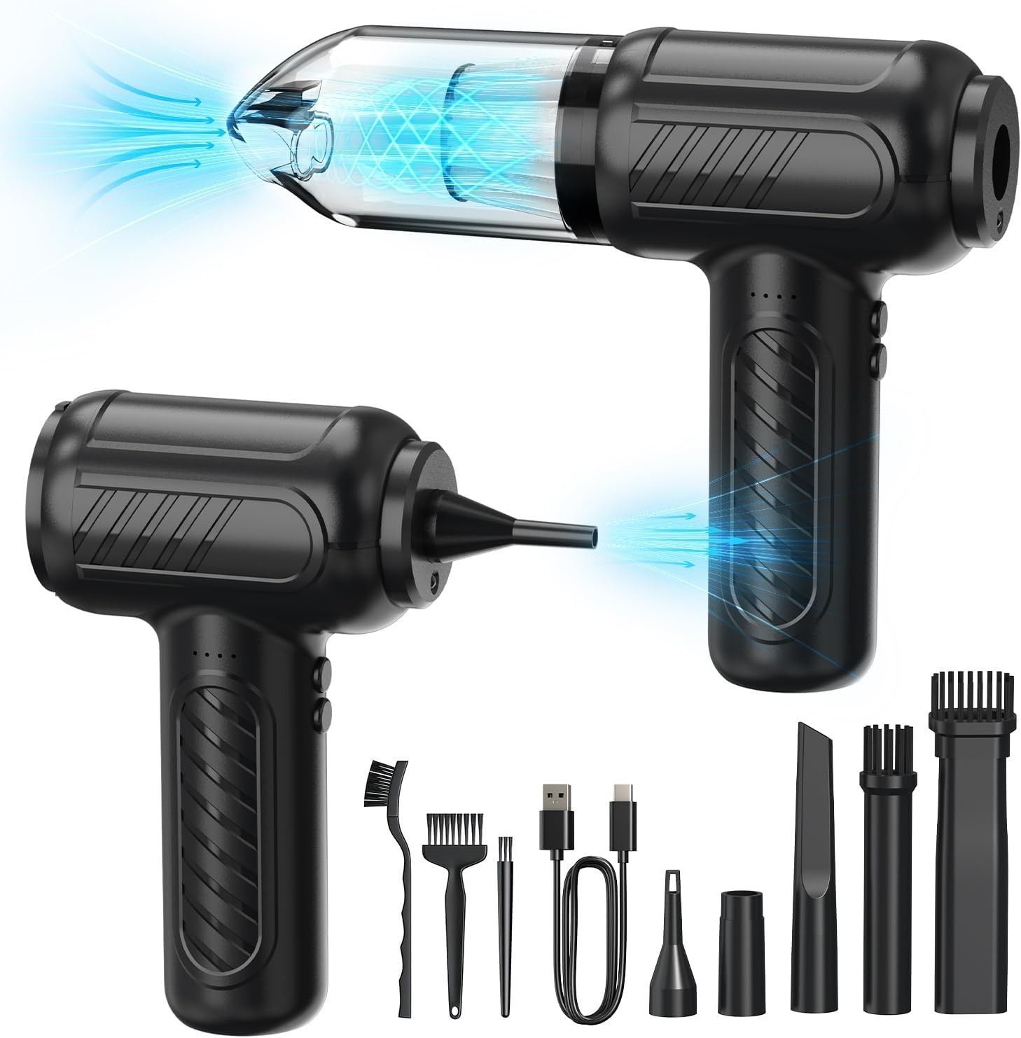 Elektrischer Staubgebläse Druckluftspray Handstaubsauger, it Düsen mit ...