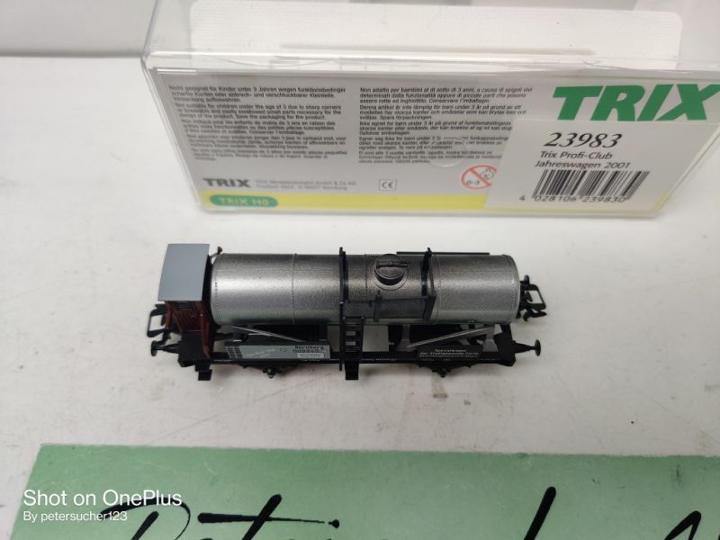 Trix H0 AC 23983 Kesselwagen Brmshs Profi Club JW 2001 / NEM / K. Bay ...