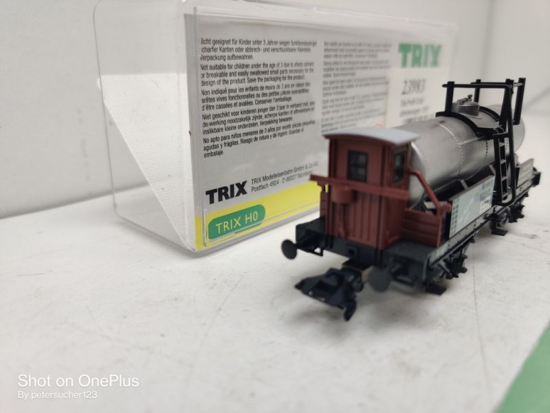 Trix H0 AC 23983 Kesselwagen Brmshs Profi Club JW 2001 / NEM / K. Bay ...