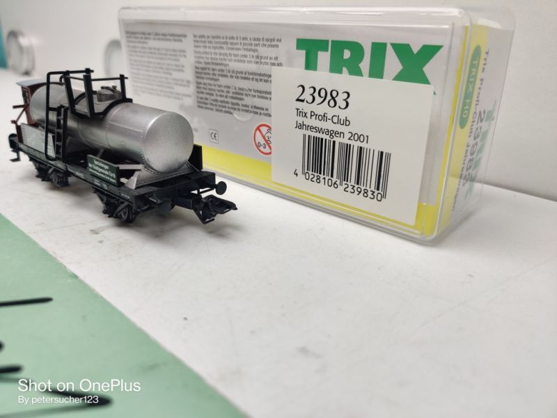 Trix H0 AC 23983 Kesselwagen Brmshs Profi Club JW 2001 / NEM / K. Bay ...