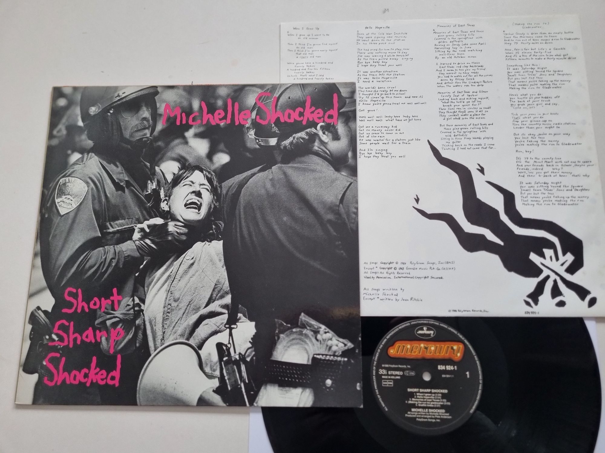 Michelle Shocked - Short Sharp Shocked Vinyl LP Europe gebraucht kaufen ...