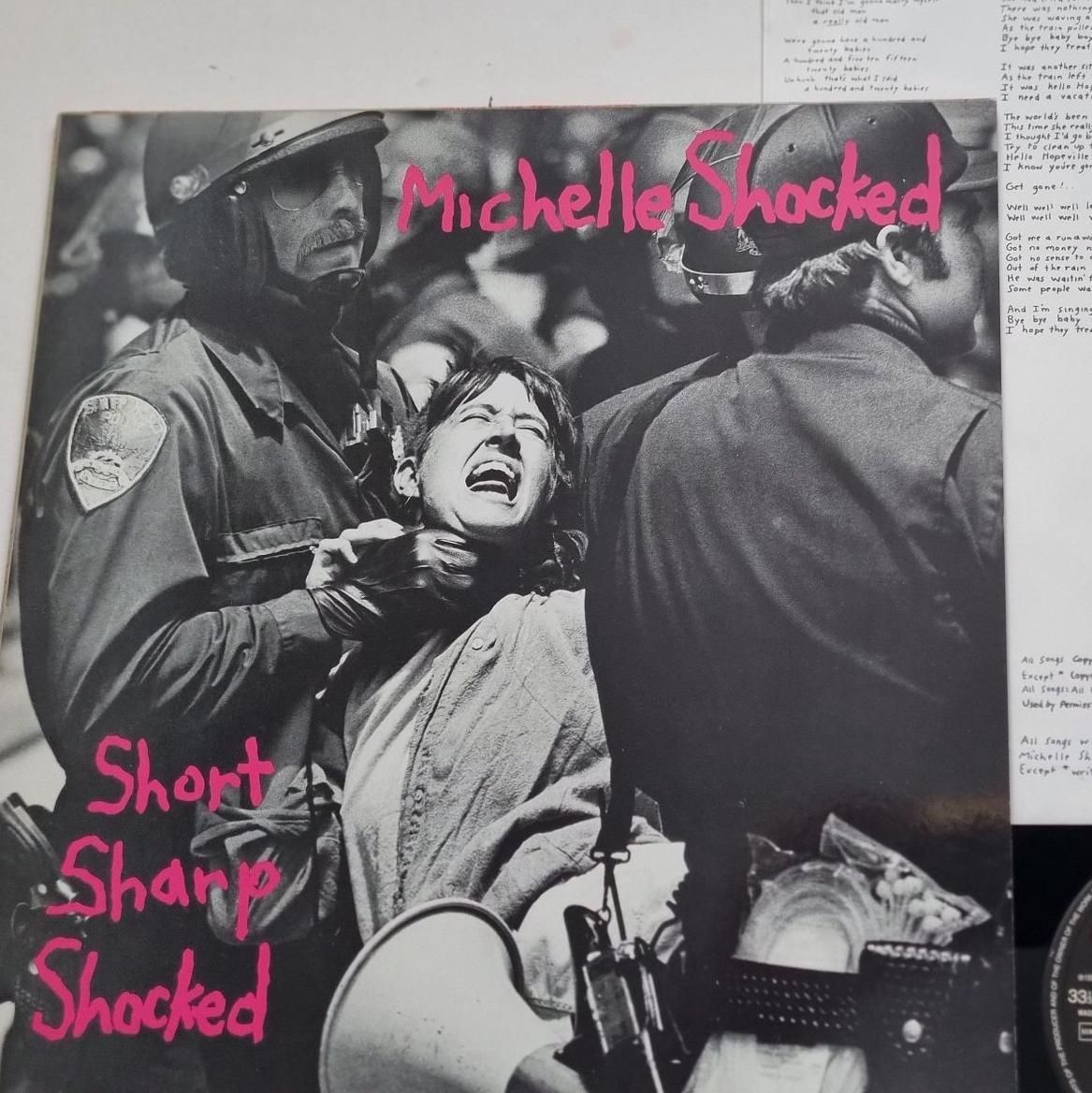 Michelle Shocked - Short Sharp Shocked Vinyl LP Europe gebraucht kaufen ...
