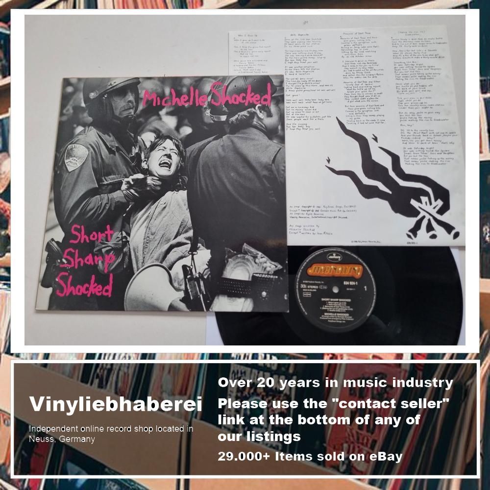 Michelle Shocked - Short Sharp Shocked Vinyl LP Europe gebraucht kaufen ...
