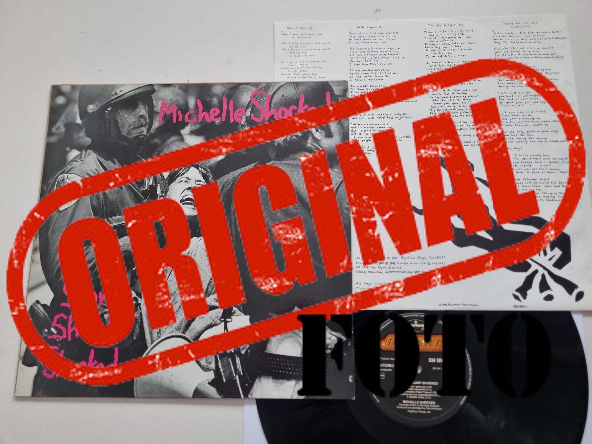 Michelle Shocked - Short Sharp Shocked Vinyl LP Europe gebraucht kaufen ...