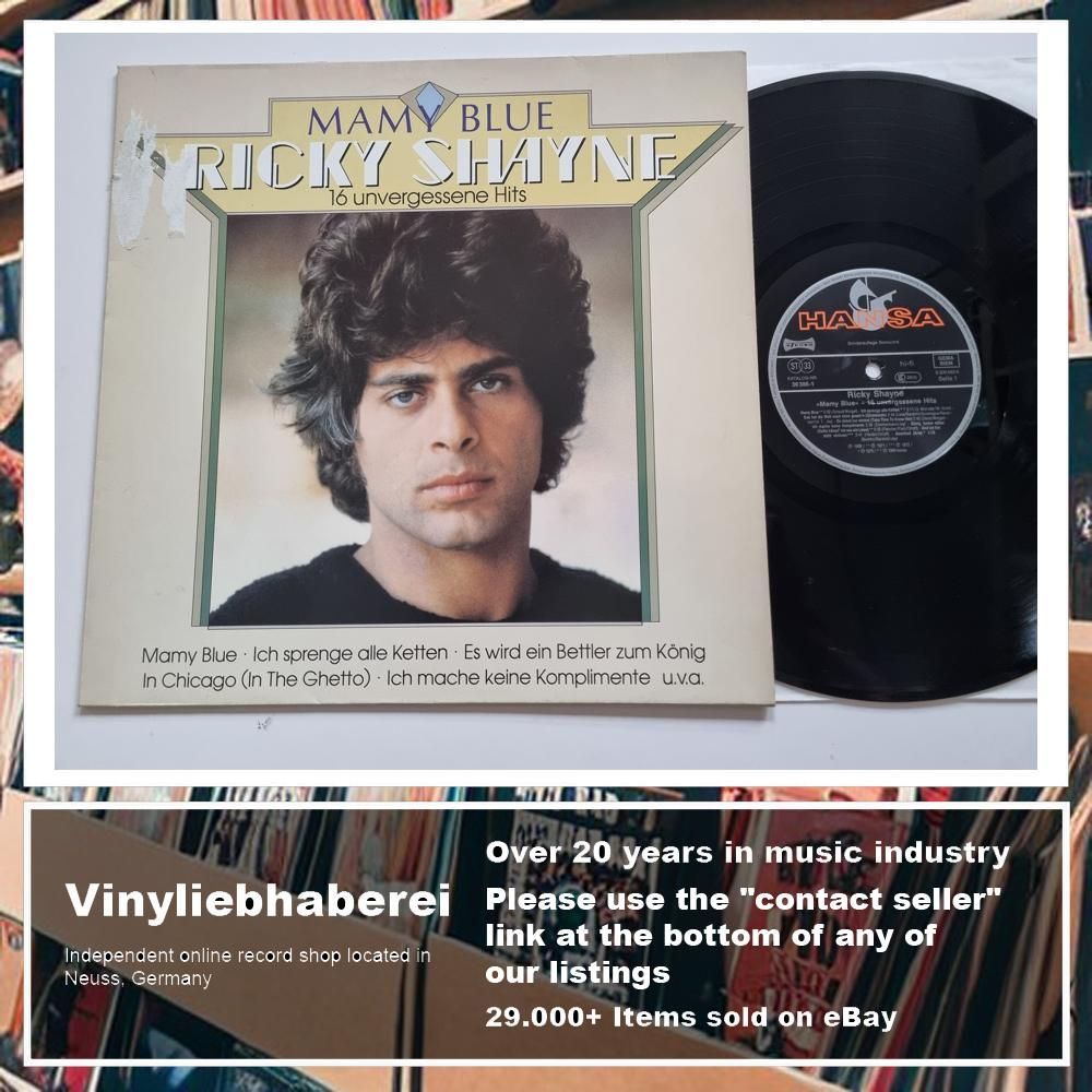 Ricky Shayne - Mamy Blue - 16 Unvergessene Hits/ Best Of Vinyl LP ...