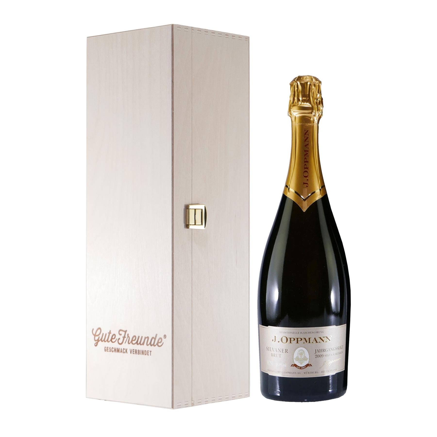 J. Oppmann Silvaner Brut 2009 Flaschengärung Geschenk-HK kaufen bei Hood.de