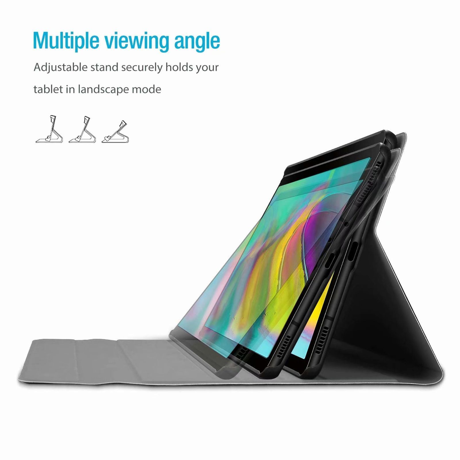 Tablet Hülle für Samsung Galaxy Tab A SM-T590 SM-T595 Slim Case Auto ...