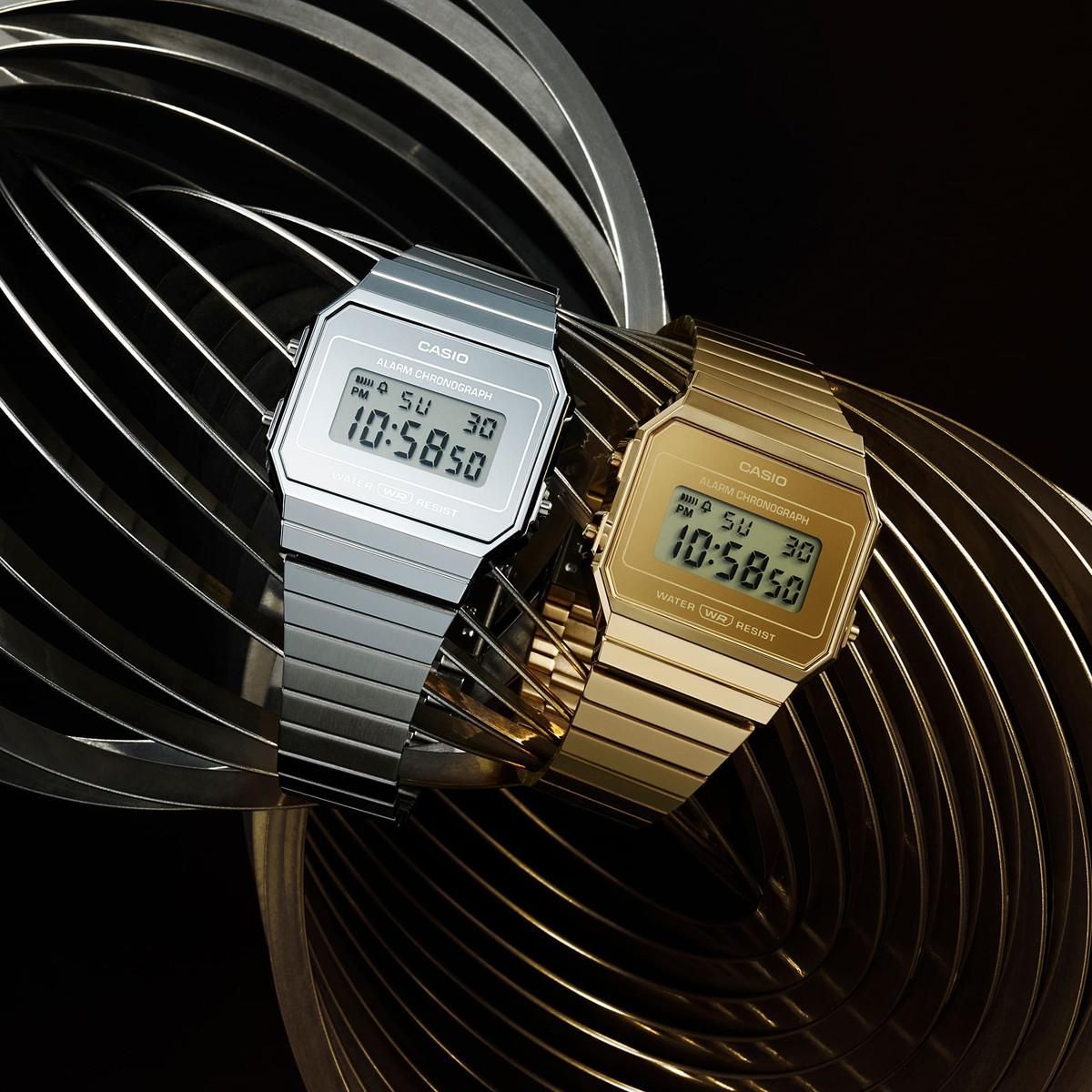 Armbanduhr Casio A700WEV-7AEF Grau Silber kaufen bei Hood.de