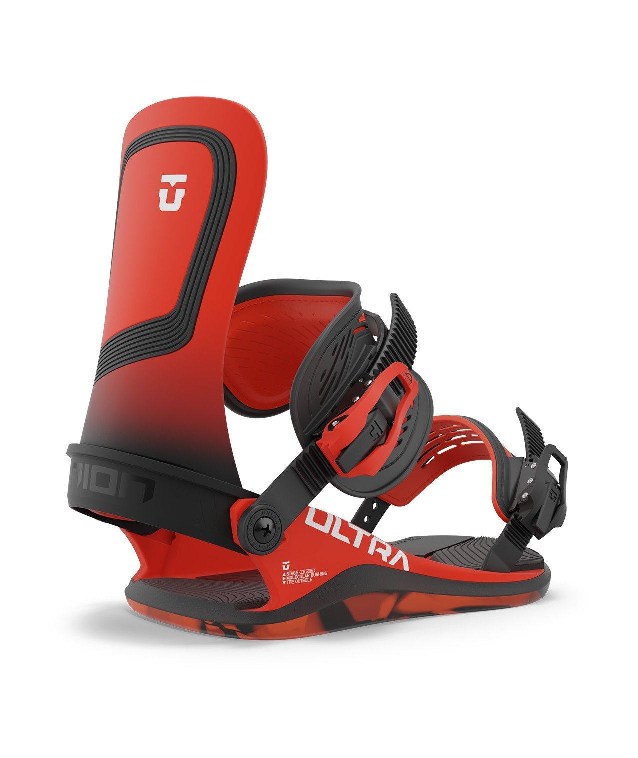 UNION Snowboard Bindung Ultra hot red - Größe: M (41-43) kaufen bei Hood.de