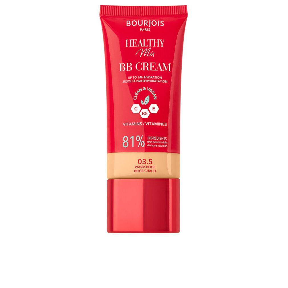 Bourjois Paris Healthy Mix Clean & Vegan BB Cream 03.5 Warm Beige ...