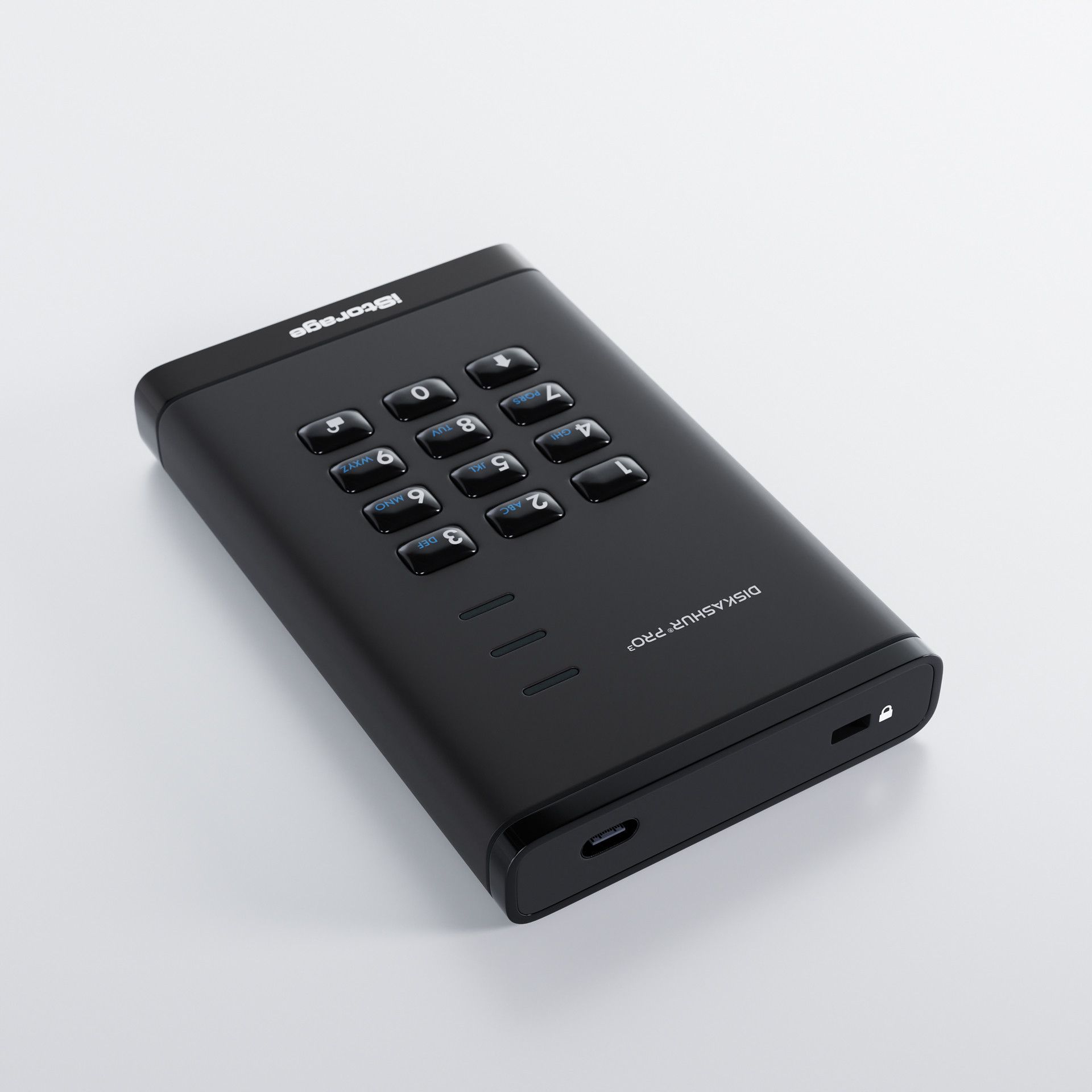diskAshur Pro3 5TB USB-C + USB-A / 2.5" / external HDD / Military Grade ...