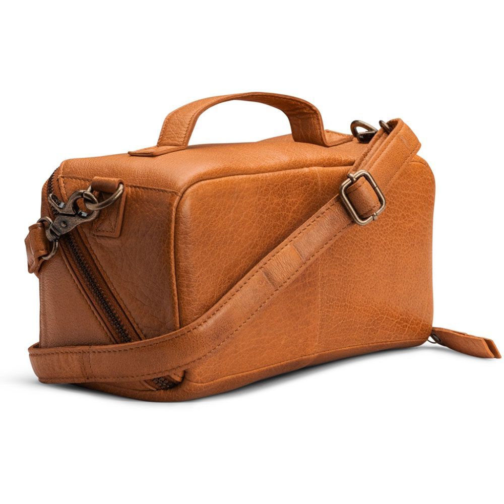 muud Cleo Crossbody-Tasche Leder 23x13x11 cm Whisky kaufen bei Hood.de