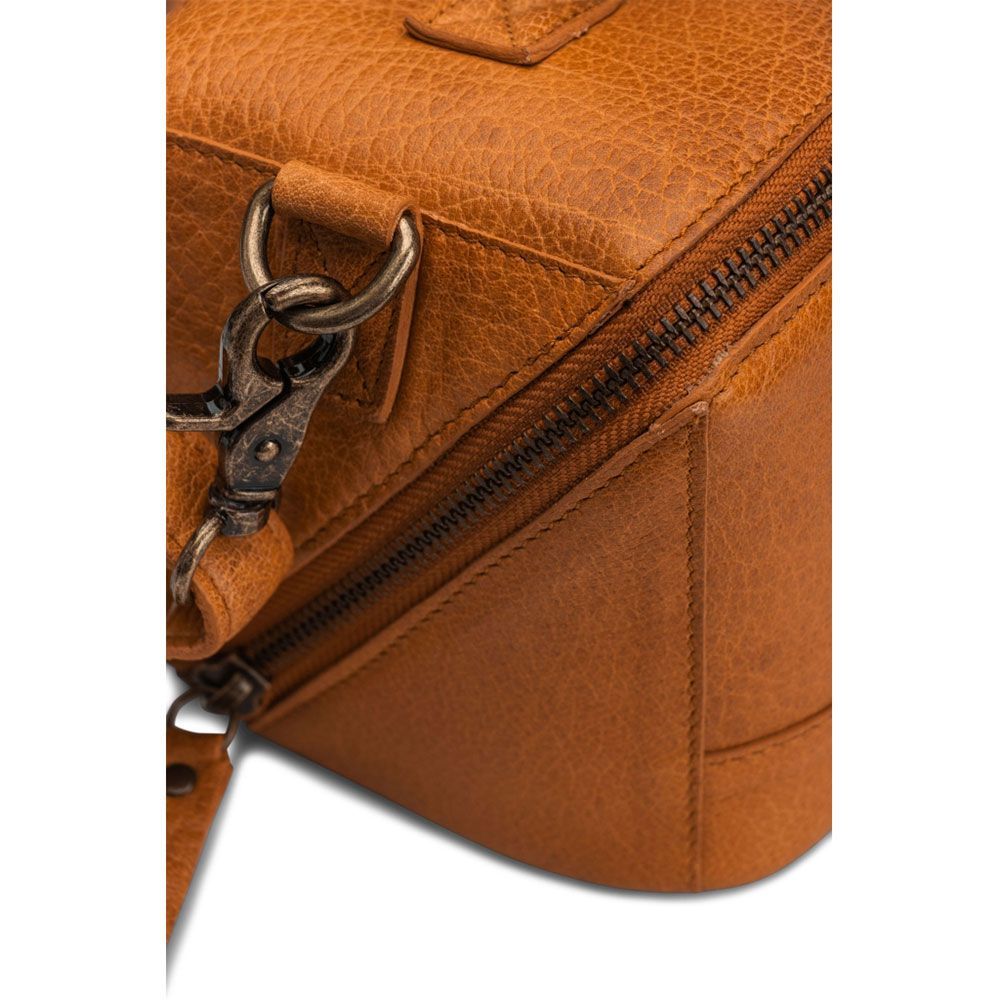 muud Cleo Crossbody-Tasche Leder 23x13x11 cm Whisky kaufen bei Hood.de