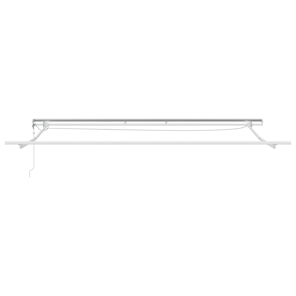 vidaXL Markise Automatisch mit LED Anthrazit & Weiß 450x300 cm kaufen ...