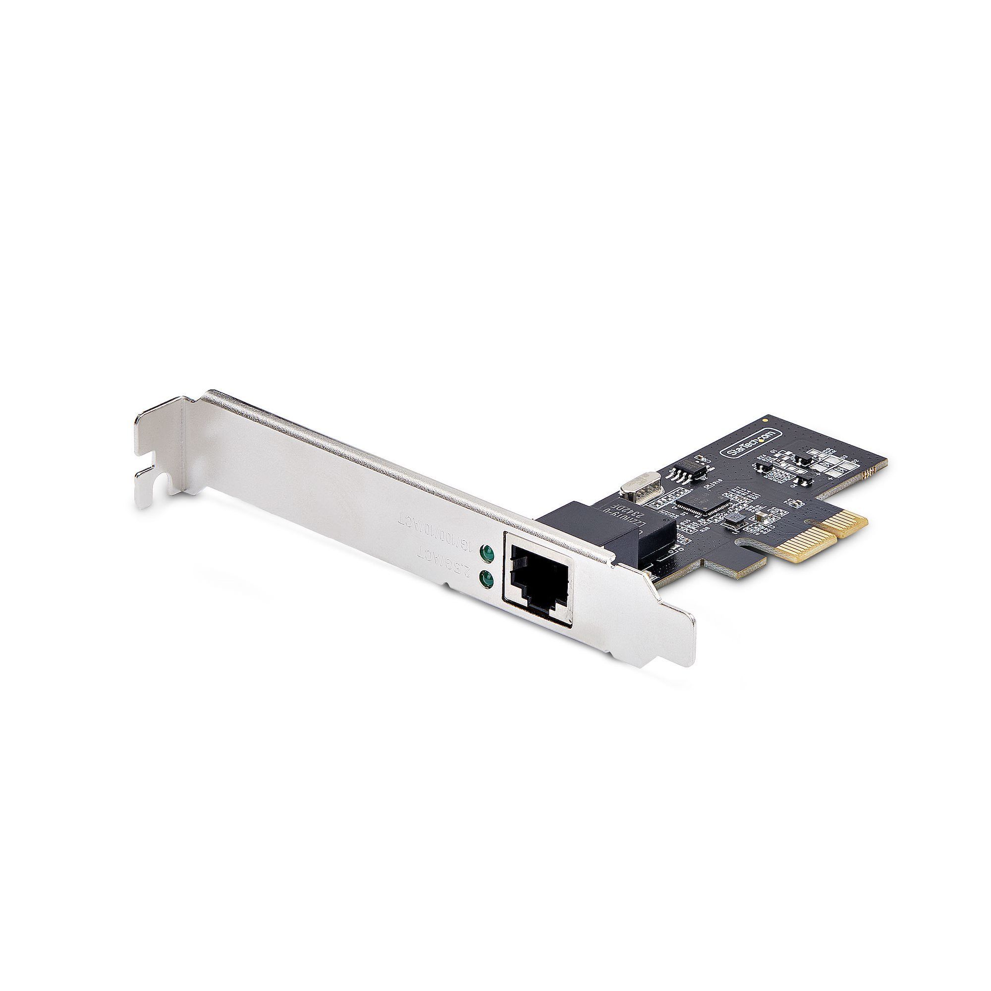 StarTech 1-Port 2.5G NBASE-T PCIe Network Card, Computer Network ...