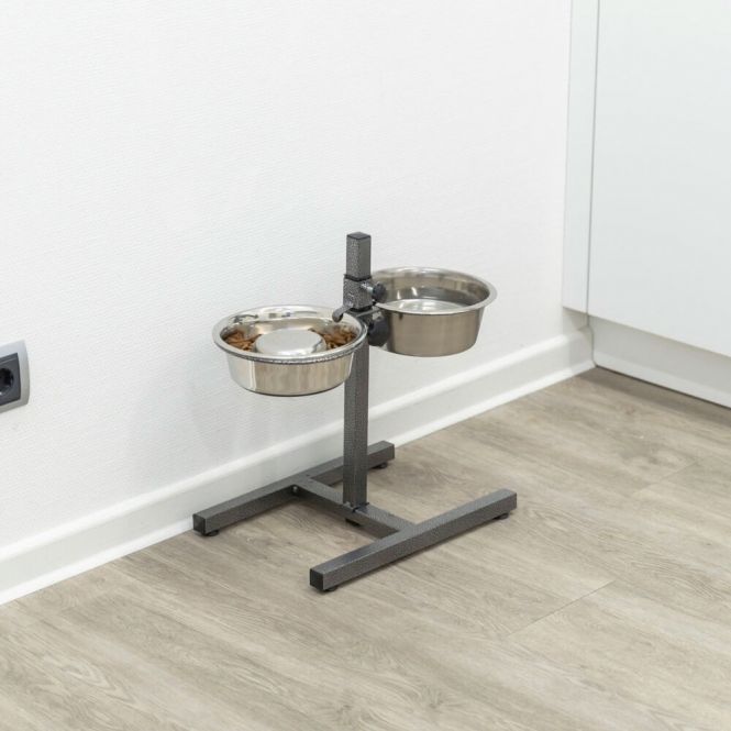 Anti Schling Napf Trixie Slow Feeding Edelstahl 1,1L 21cm kaufen bei ...
