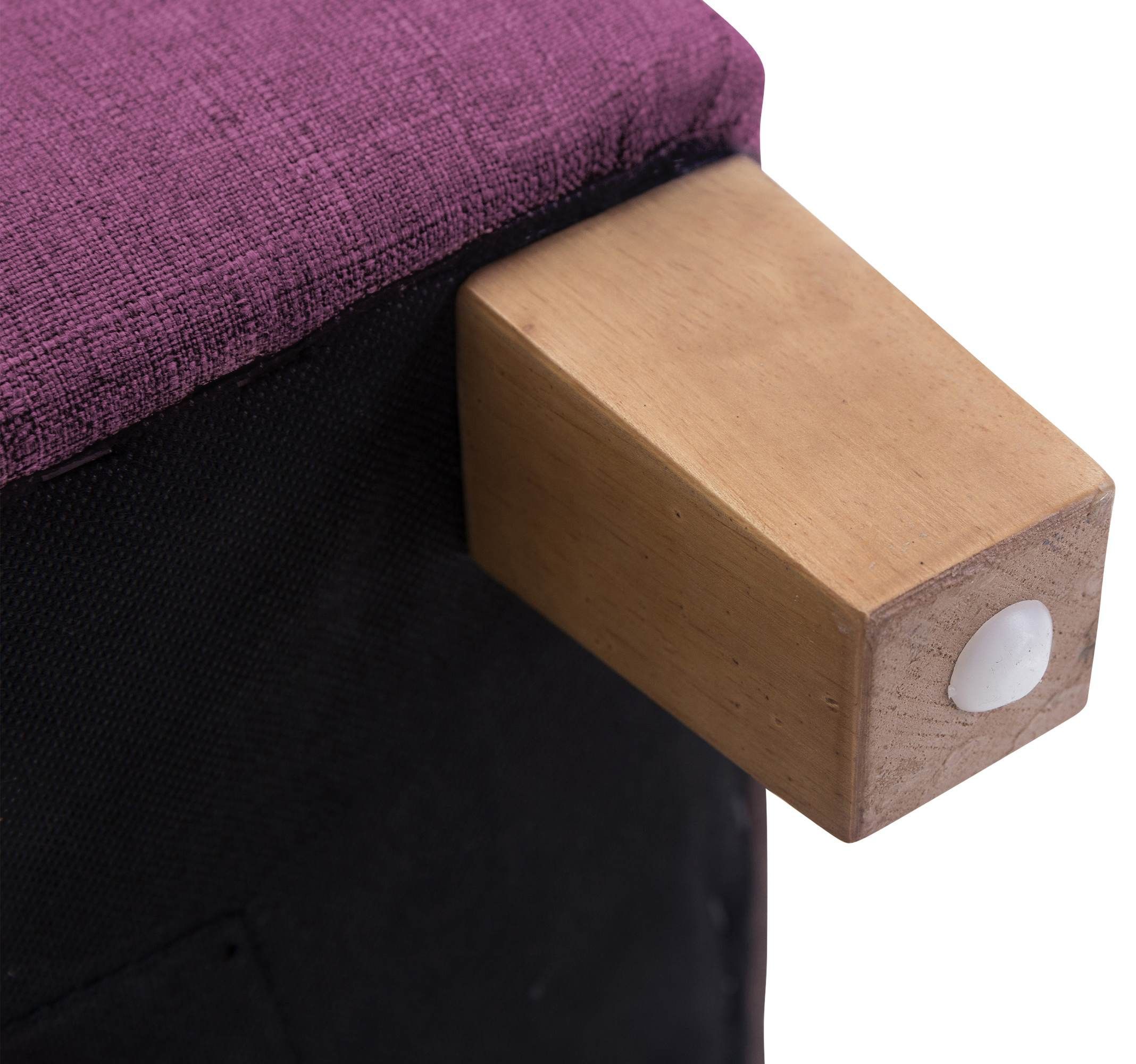 Sitzhocker Pharao, antik-hell, lila kaufen bei Hood.de