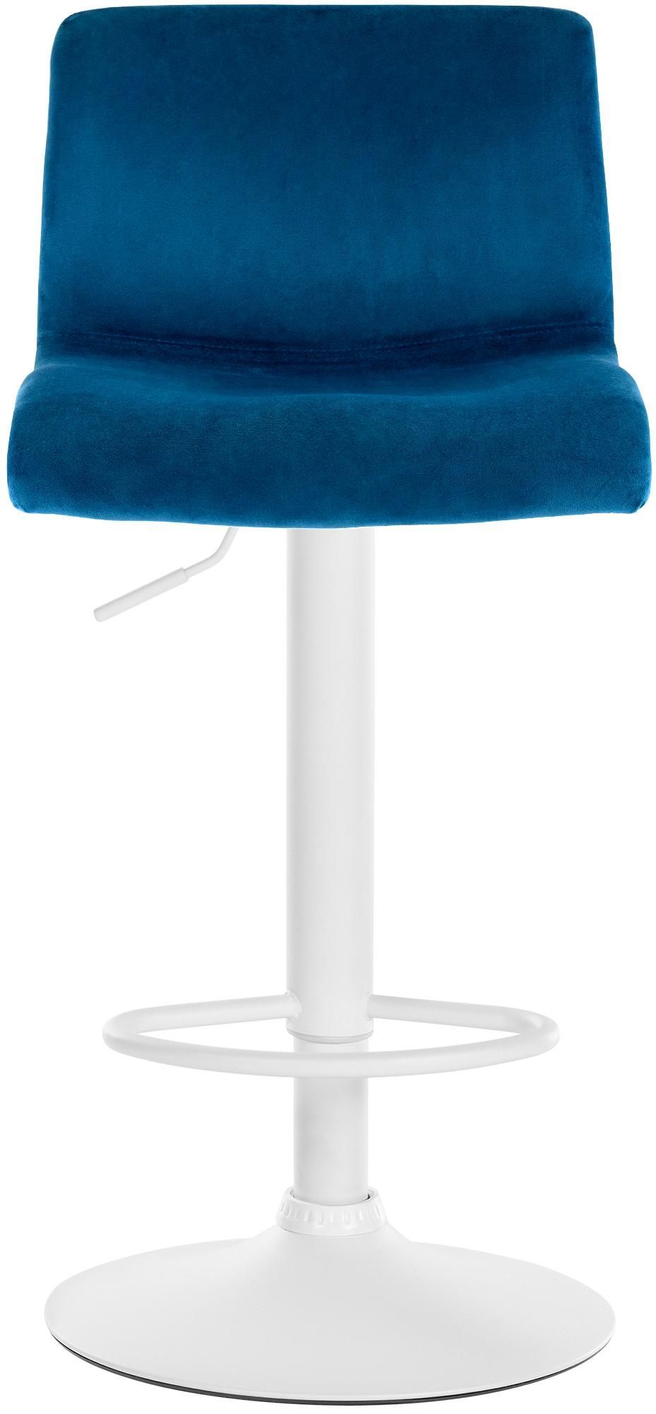 Barhocker Hoover Samt W, blau kaufen bei Hood.de