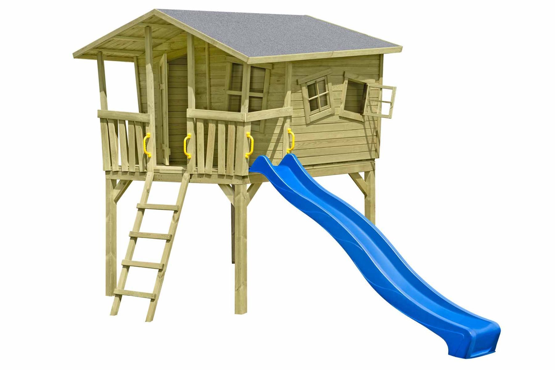 Kinderspielhaus K60 - Abmessungen: 2,26 x 2,40 Meter kaufen bei Hood.de