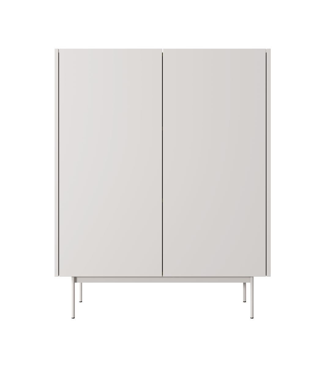 Elegante Kommode in Kaschmir / Eiche Cascob 03, 122 x 97 x 37 cm, mit 3 ...