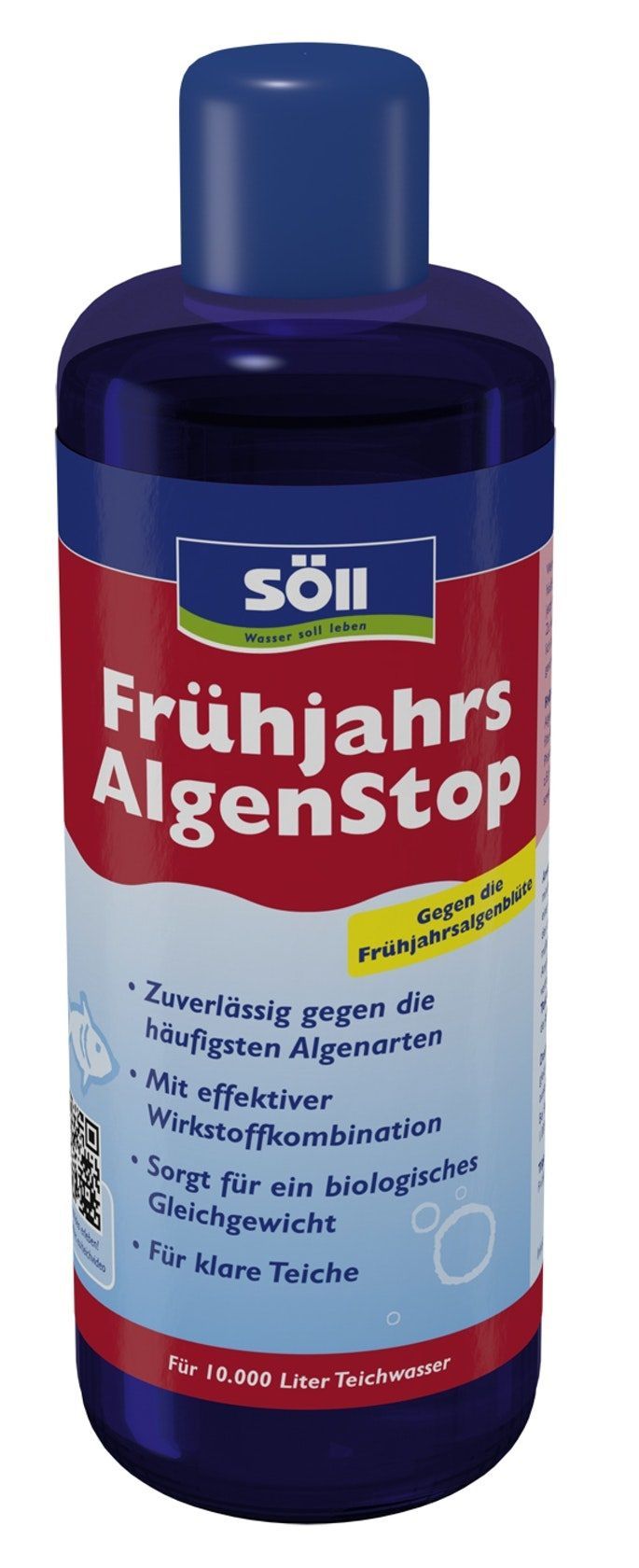 Söll Algenentferner 0,25 Kg Fadenalgen Vernichter für 8 Qbm Teichwasser ...