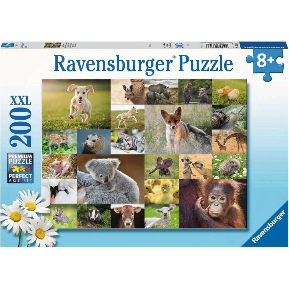 Ravensburger Puzzle Adorable Baby Animals, 200pcs. XXL kaufen bei Hood.de