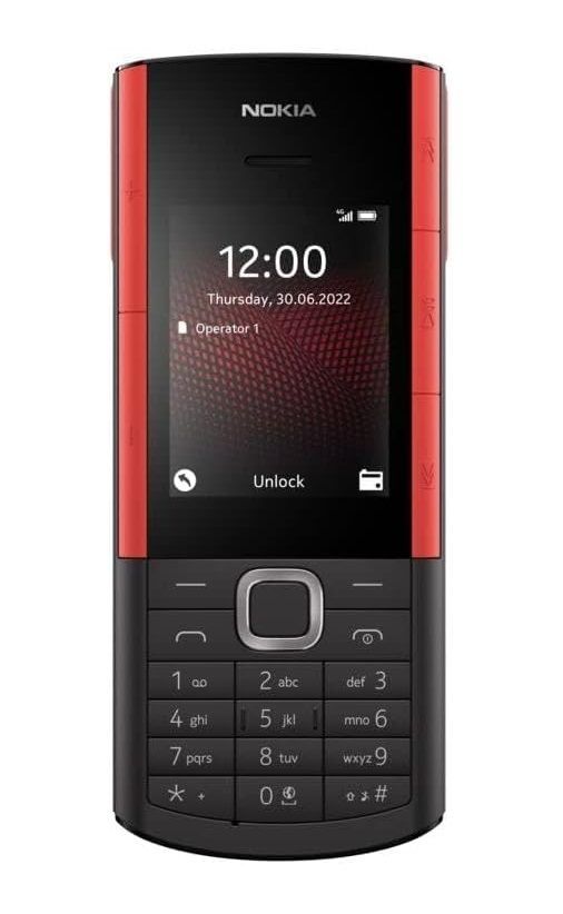 Nokia 5710 Xpress Audio Schwarz mit Earbuds 4G MP3 FM-Radio Tasten ...