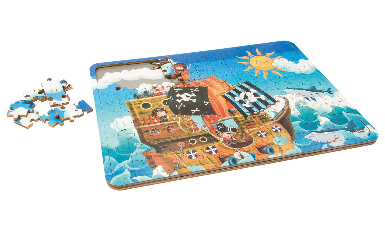 Holz-Puzzle Piratenschiff kaufen bei Hood.de