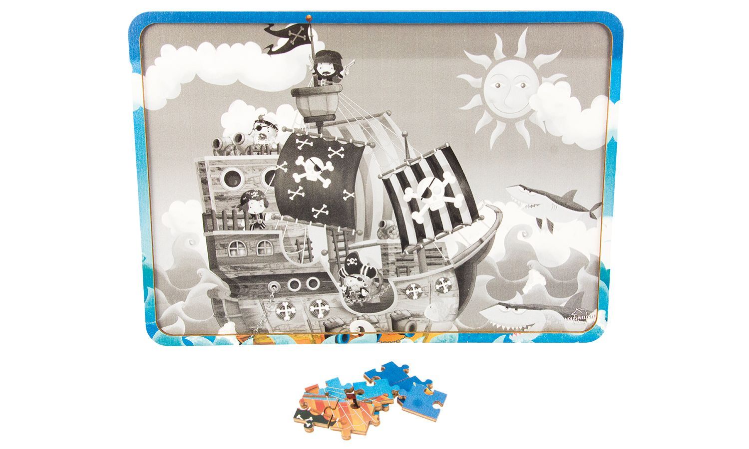 Holz-Puzzle Piratenschiff kaufen bei Hood.de
