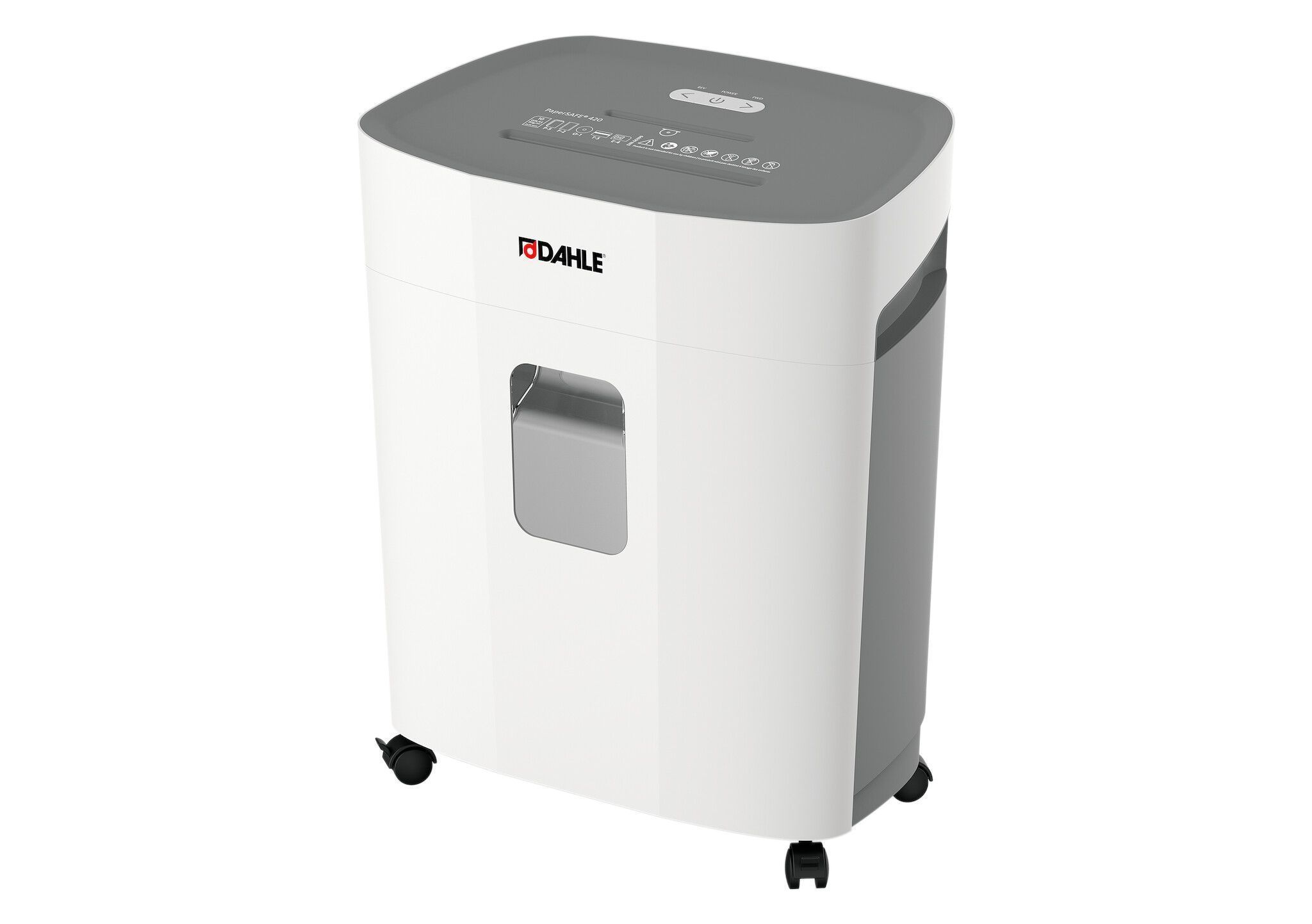 Dahle Aktenvernichter PaperSAFE 420 Schnitt 2 x 15 mm, 1-10 Blatt, 25 L ...