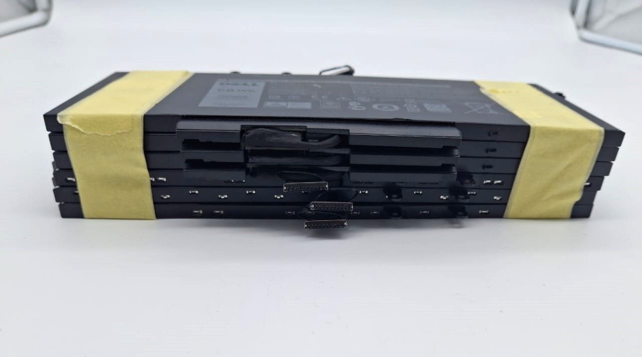 Dell Akku 4GVMP 7,6V 68Wh Set 6 Stück Lat 5400 5500 Prec 3540 3550 ...