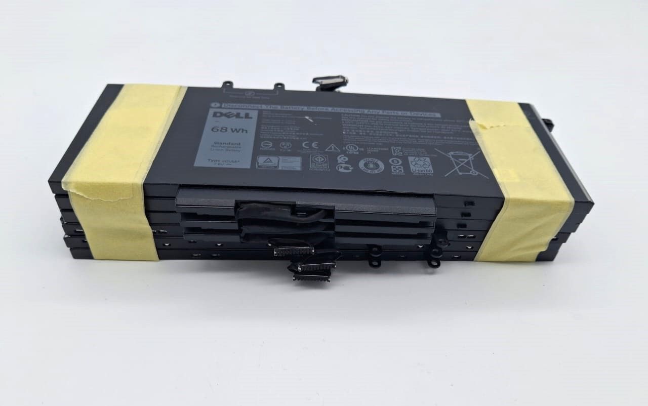Dell Akku 4GVMP 7,6V 68Wh Set 6 Stück Lat 5400 5500 Prec 3540 3550 ...