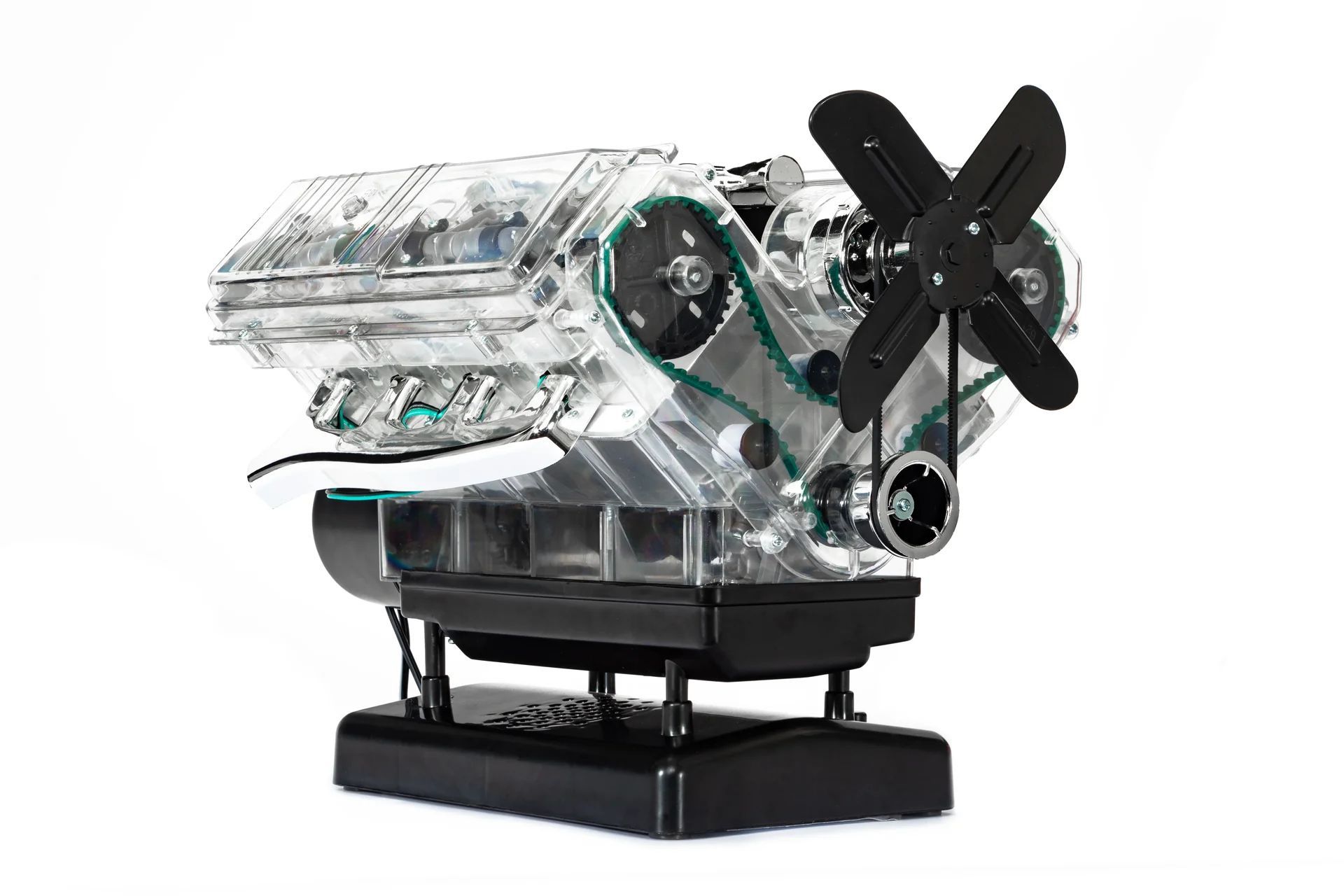 Großer Technikbausatz V8 Motor Modell mit Sound und 250 Teilen kaufen ...