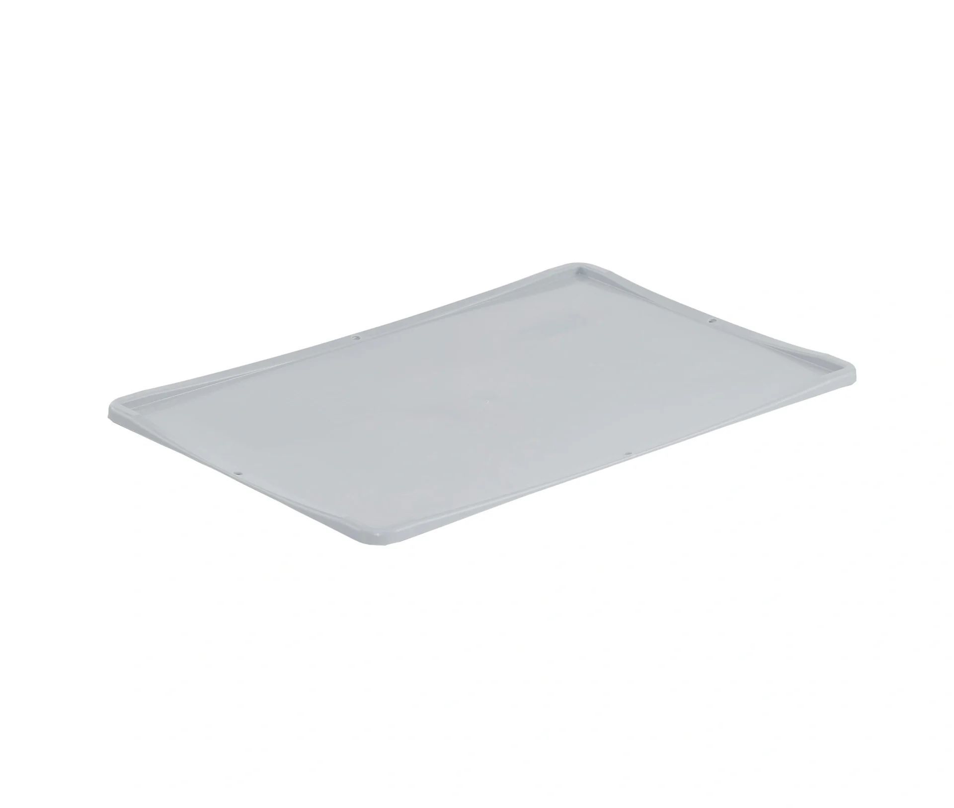 Stabiler Auflagedeckel für Euroboxen 60x40 cm grau PP-C kaufen bei Hood.de