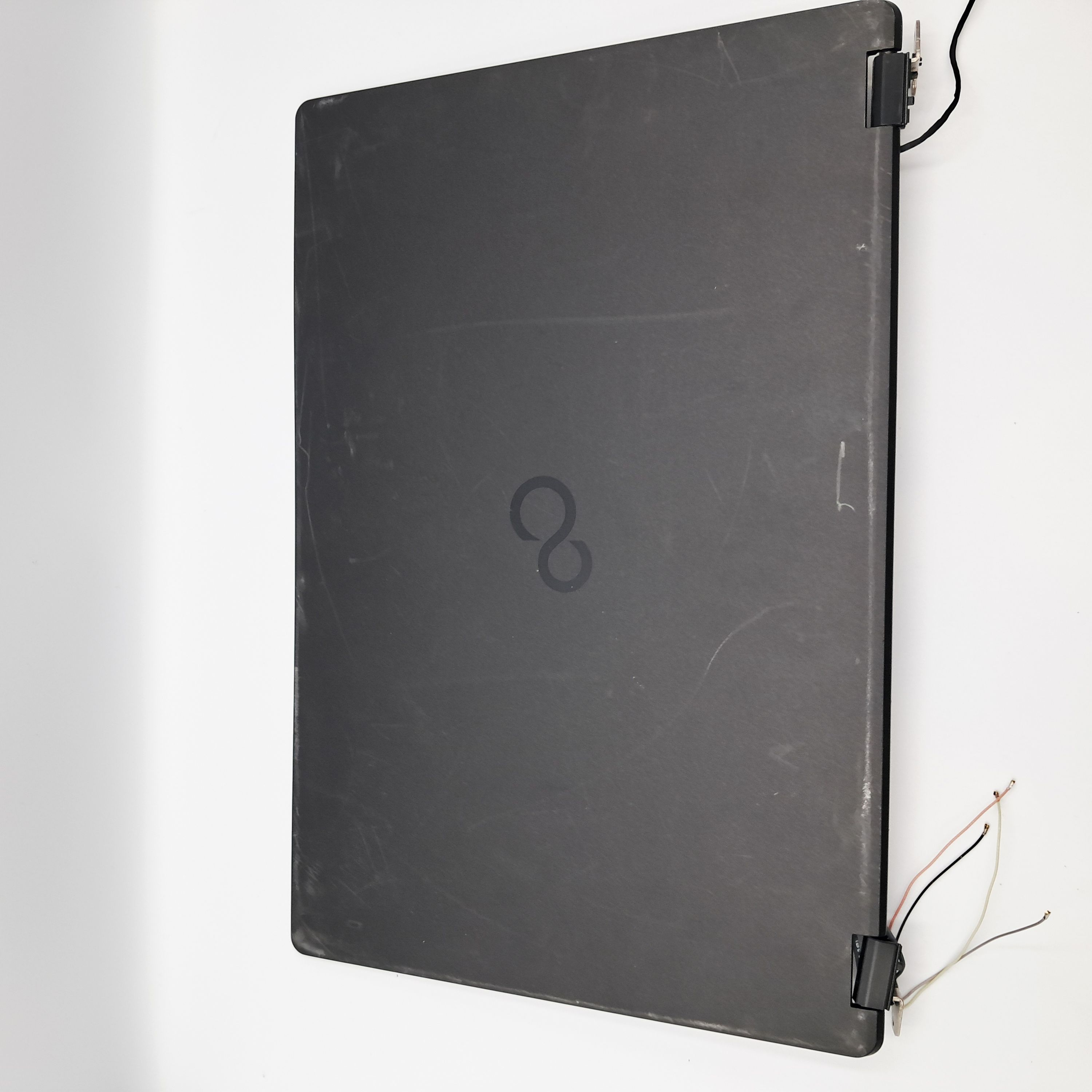 Fujitsu Lifebook U756 Back Top Case Cover BlacK / Scharnieren, Kamera ...
