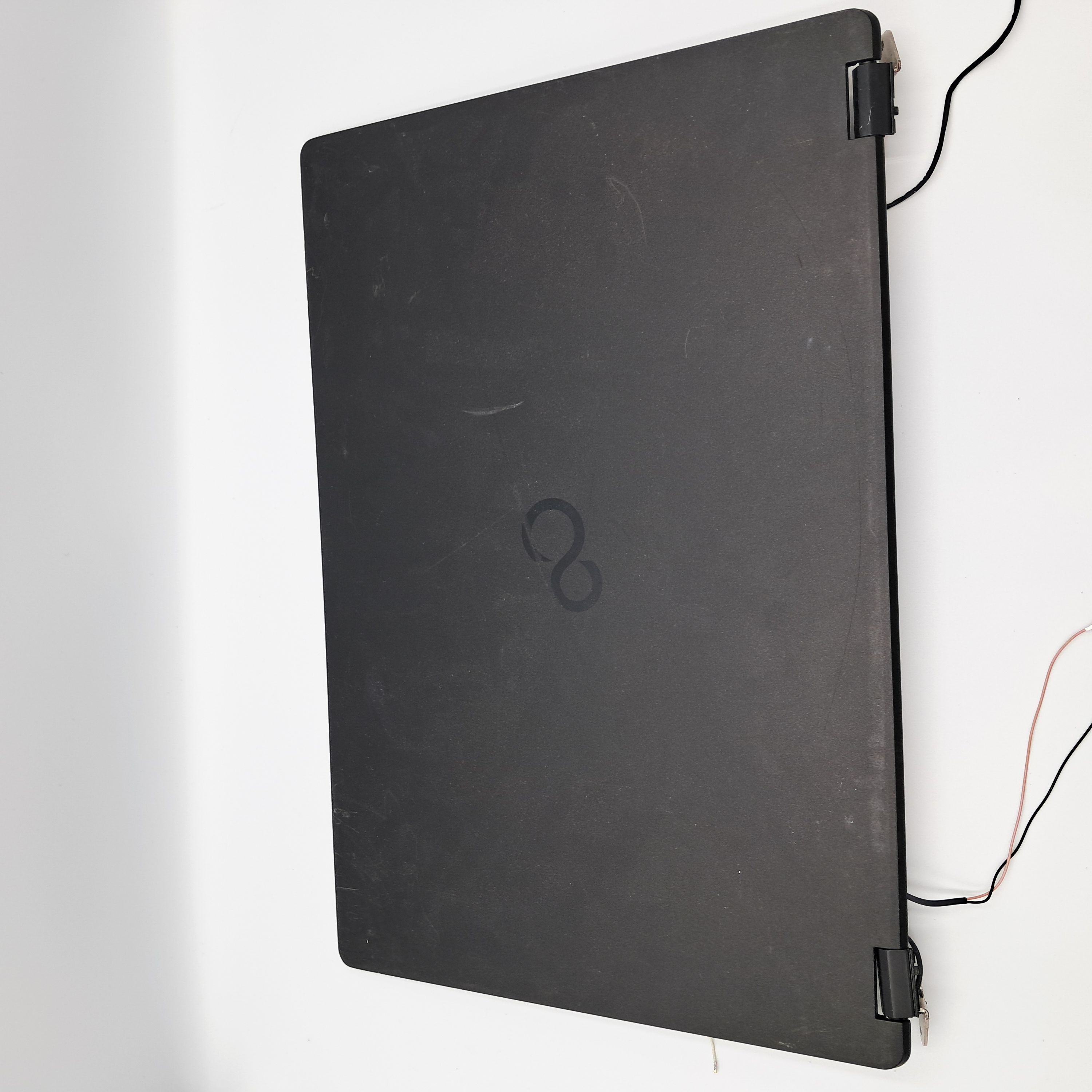 Fujitsu Lifebook U756 Back Top Case Cover BlacK / Scharnieren, Kamera ...