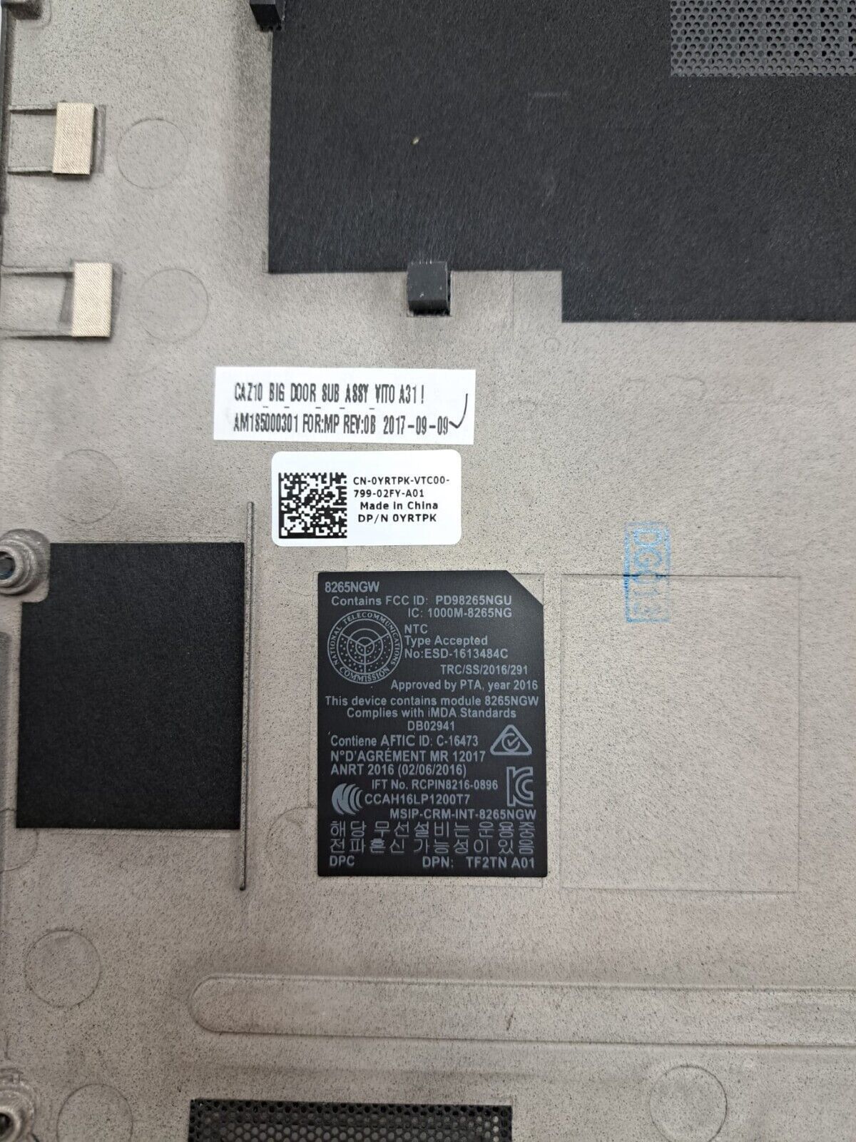 Dell Latitude 7280 Unterseite Abdeckung / Bottom Cover / AM1S5000313 ...