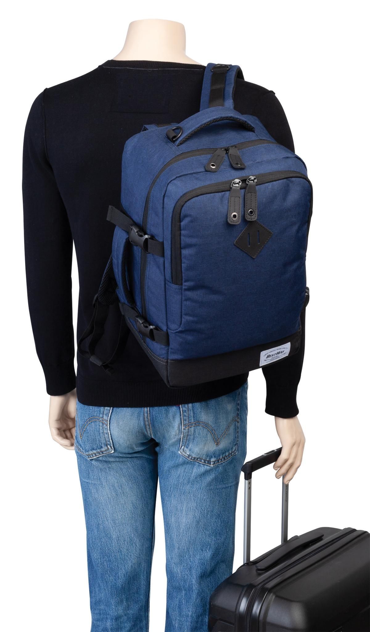 BestWay Reiserucksack #Cabin Pro Small * marineblau kaufen bei Hood.de