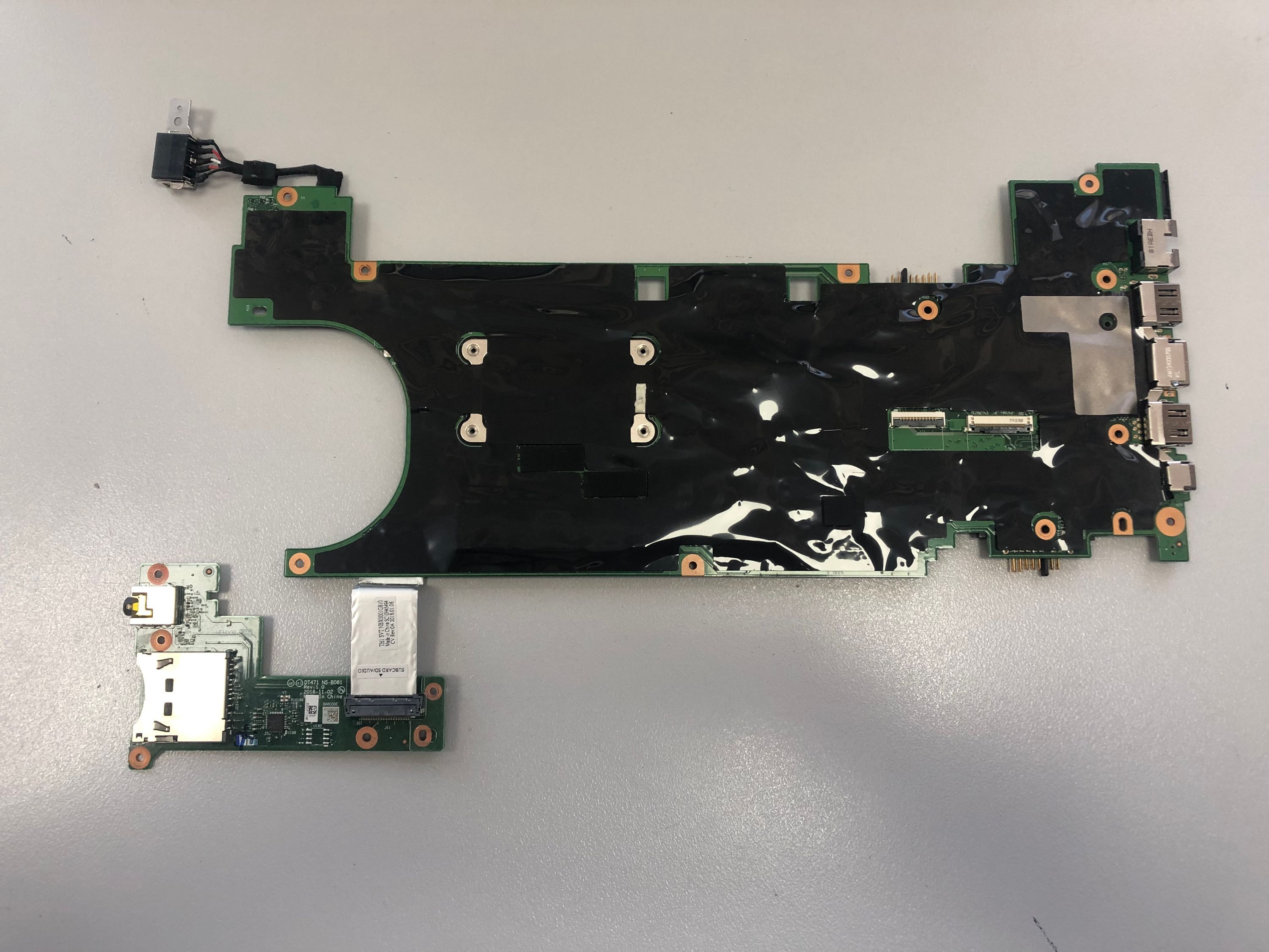 Lenovo ThinkPad T470s Motherboard Mainboard i7-7600U 8GB RAM 01ER068 ...